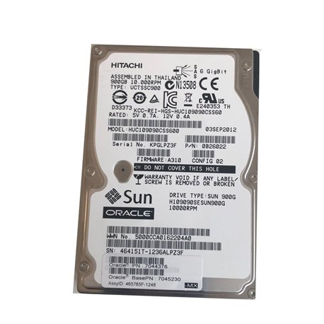 HGST 900GB SAS HUC109090CSS600 10K 6G 2,5 7044376