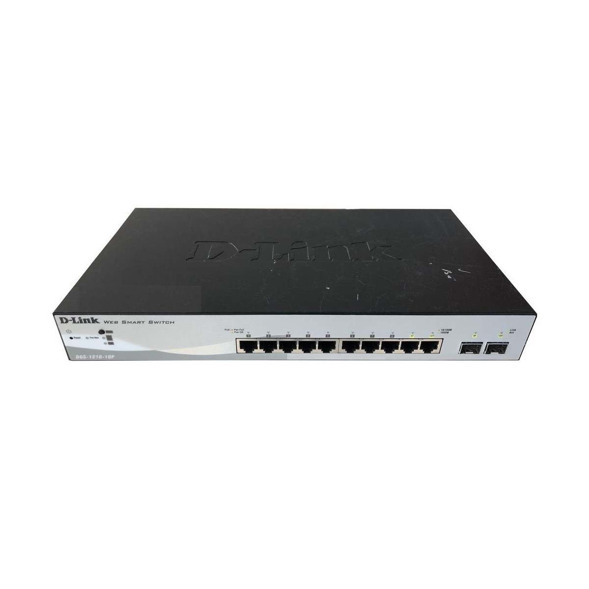 SWITCH D-LINK DGS-1210-10P 10x100/1000Mbit 2xSFP